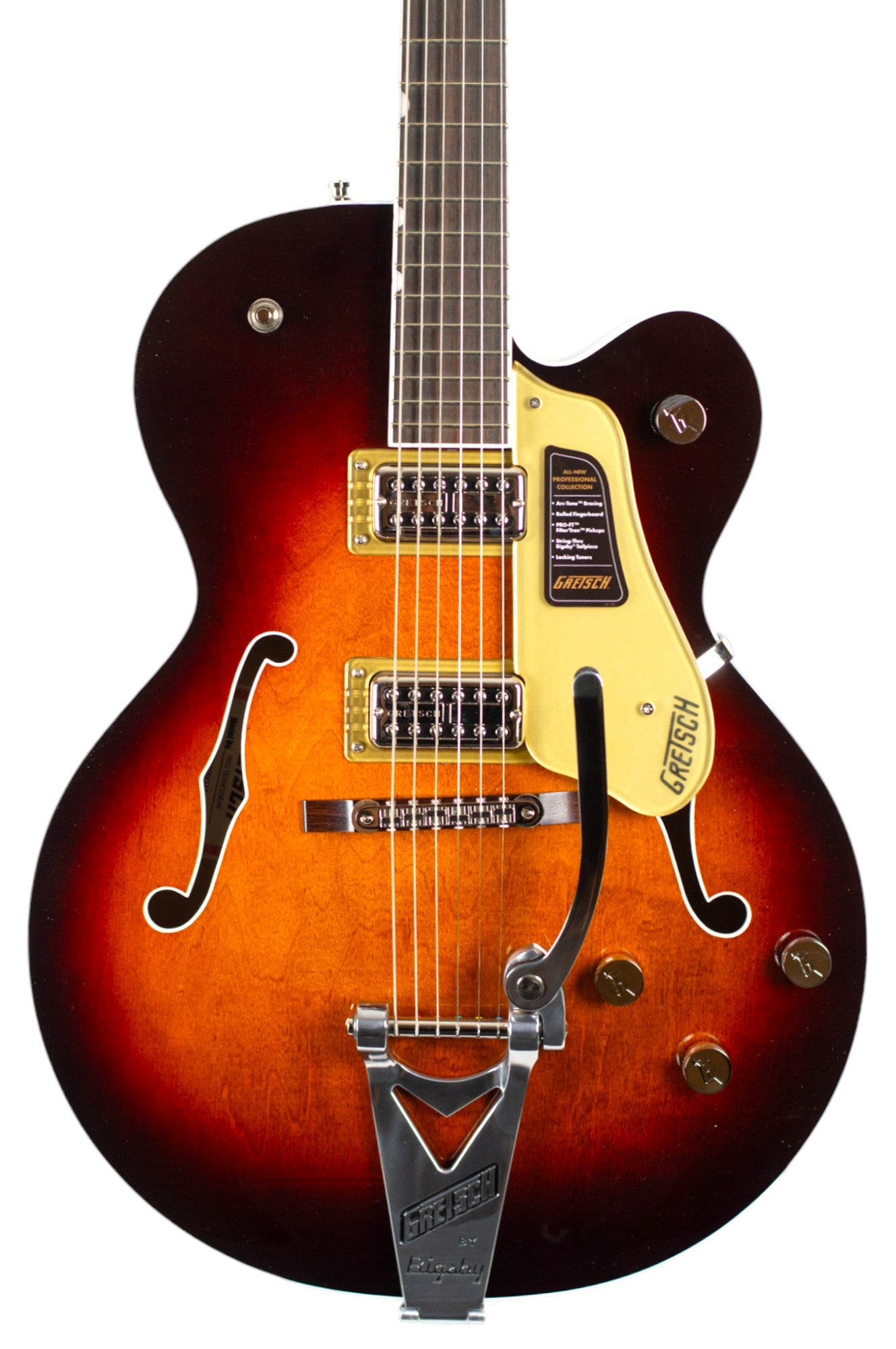 New Gretsch Professional Collection Tennessean Hollow Body Havana Burs ...